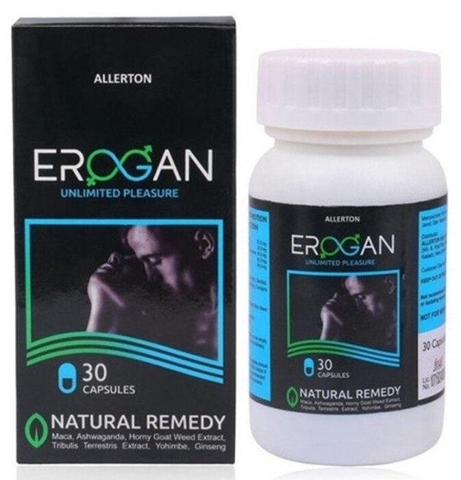 EROGAN X 30 Capsulas POTENCIADOR SEXUAL :: sin-tabú